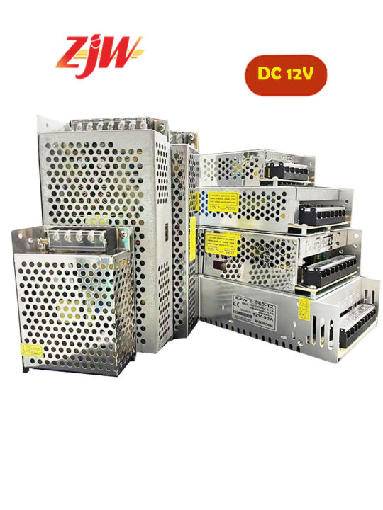 ZJW 12V 5A/10A/20A/30A Centralized Power Supply 12V Power Adapt AC TO DC for Led Sign CCTV ...