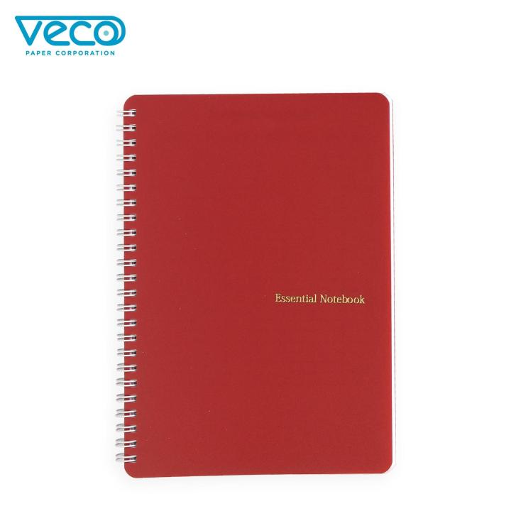 Veco Paper Essential Notebook Red (1pc) | Lazada PH