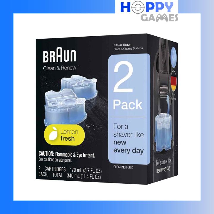 *FREE SHIPPING* [AUTHENTIC] Braun Shaver Cleaning Cartridge CCR Clean ...
