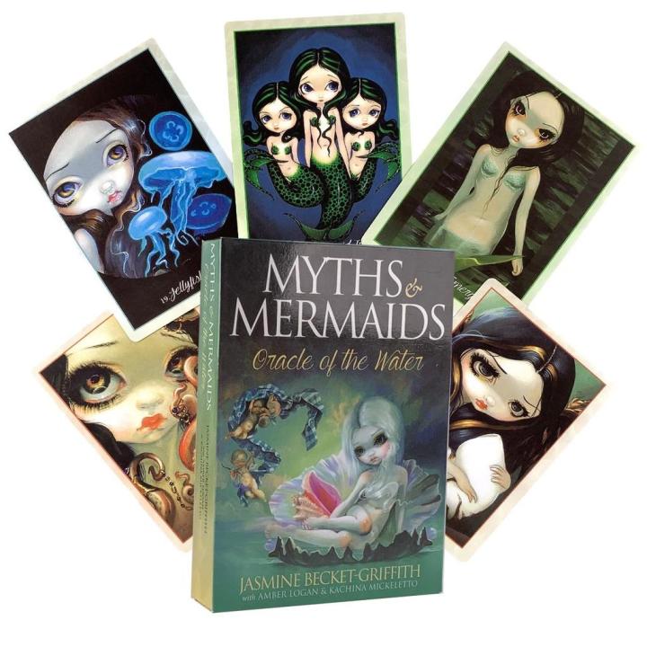 Myths Mermaids Oracle of The Water Tarot Deck Oracle Card for Fate ...