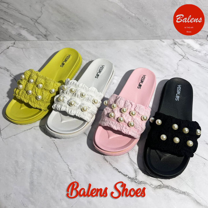 BL-1818 Sandal Selop Korean Style Fashion Wanita Model Mutiara Import ...