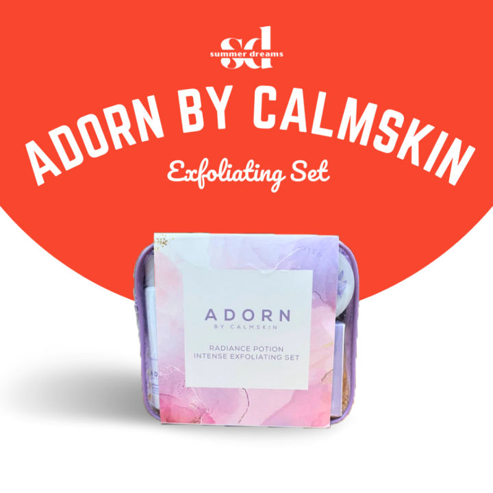 ADORN BY CALMSKIN Exfoliating Set 4in1 | Lazada PH