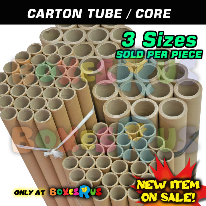Poster Tube Packaging Paper Core Thick Cardboard No LID 3 sizes by ...