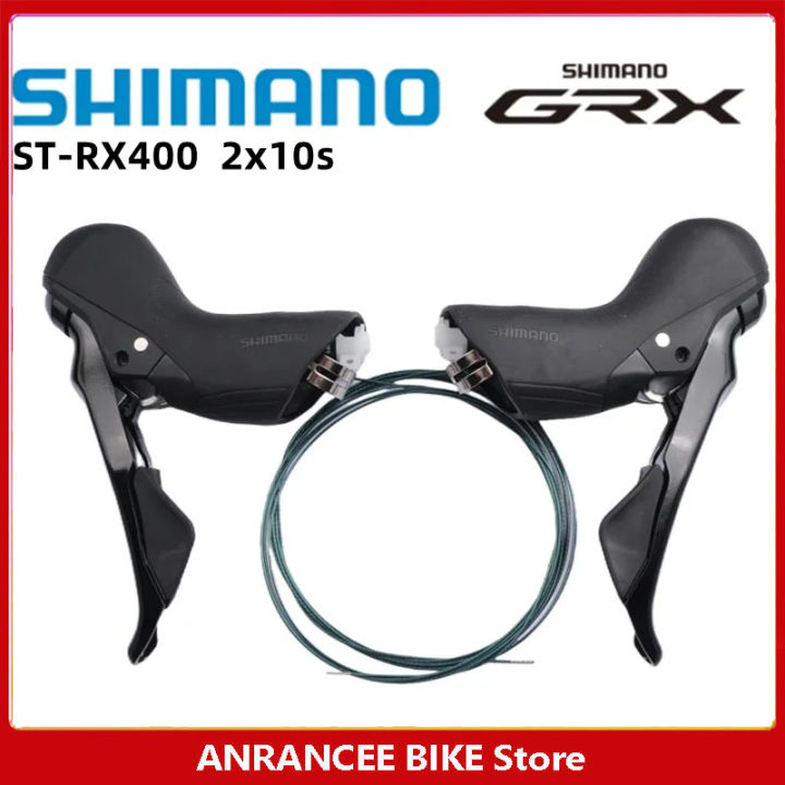 Shimano GRX RX400จำแลงดิสก์เบรกไฮดรอลิค2X10ความเร็วจักรยานเสือหมอบคัน ...