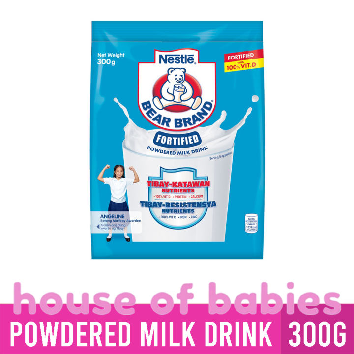 BEAR BRAND Fortified Powdered Milk Drink 300g | Lazada PH