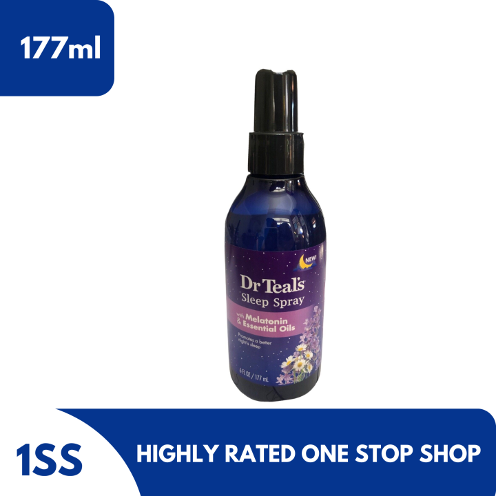 Dr Teal’s Sleep Spray with Melatonin & Essential Oils, 177ml | Lazada PH