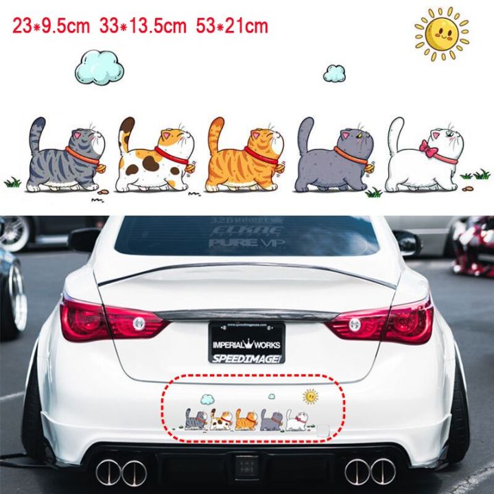 Personalized Cat Scratches Car Stickers Auto Body Decoration Sticker ...