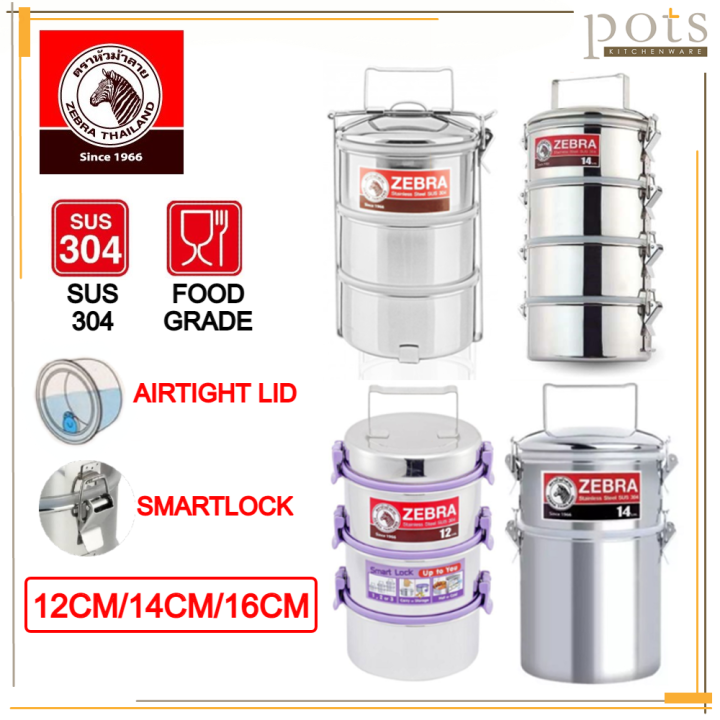 100% Original Zebra Thailand 泰国斑马牌 Stainless Steel SUS304 Multi Level ...