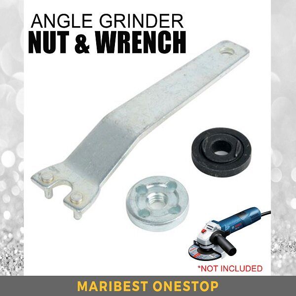 Angle Grinder Nut and Wrench Set with Inner Flange Spanner and Outer ...