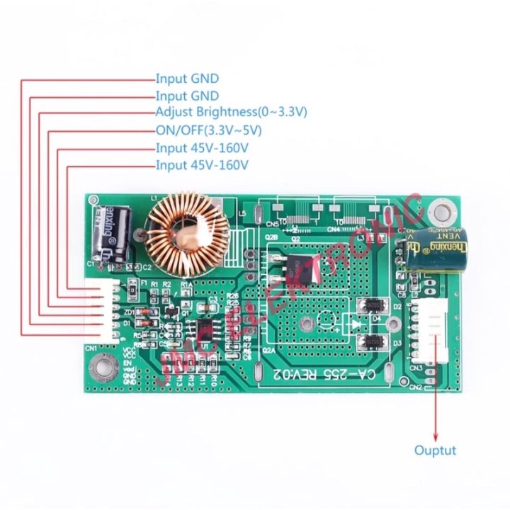 INVERTER BL UNIVERSAL DC DC step up 10-42 inch LED LCD TV Backlight ...