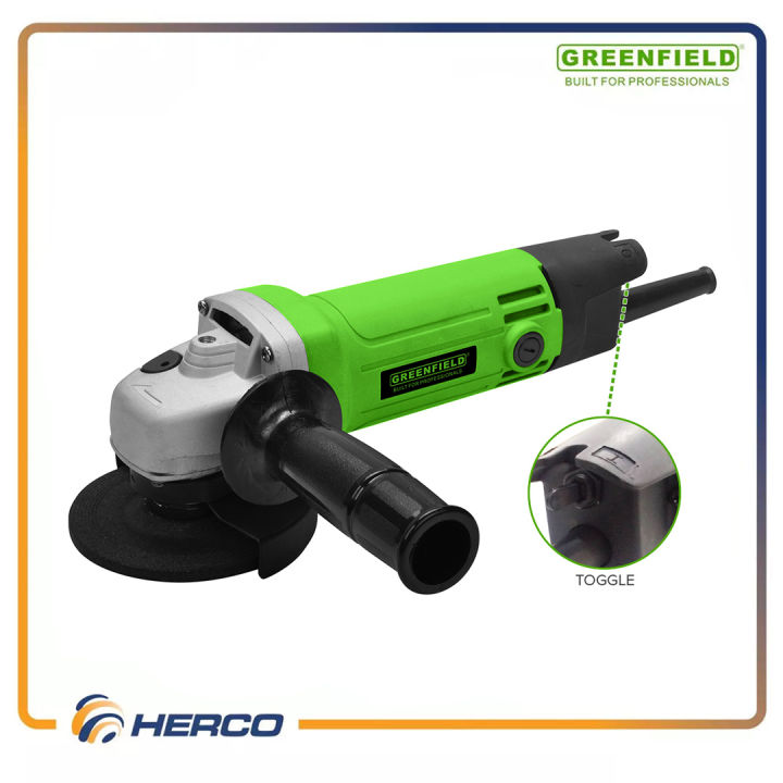 Greenfield Angle Grinder 800W (Toggle Switch) | Lazada PH