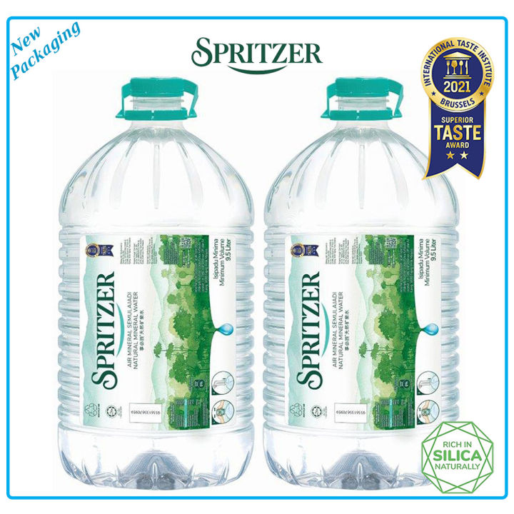 Spritzer Natural Mineral Water 9.5L x 2 🌟Promo! | Lazada Singapore