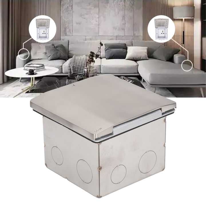 Floor Power Socket Recessed Power Socket Embedded AC250V for Schools ...