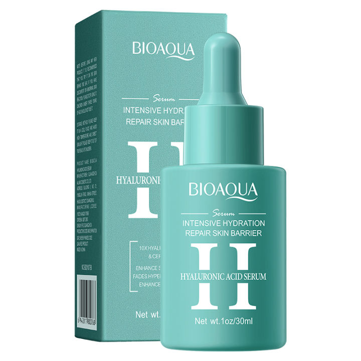 BIOAQUA Hyaluronic Acid Serum Intensive Hydration Repair Skin Barrier ...