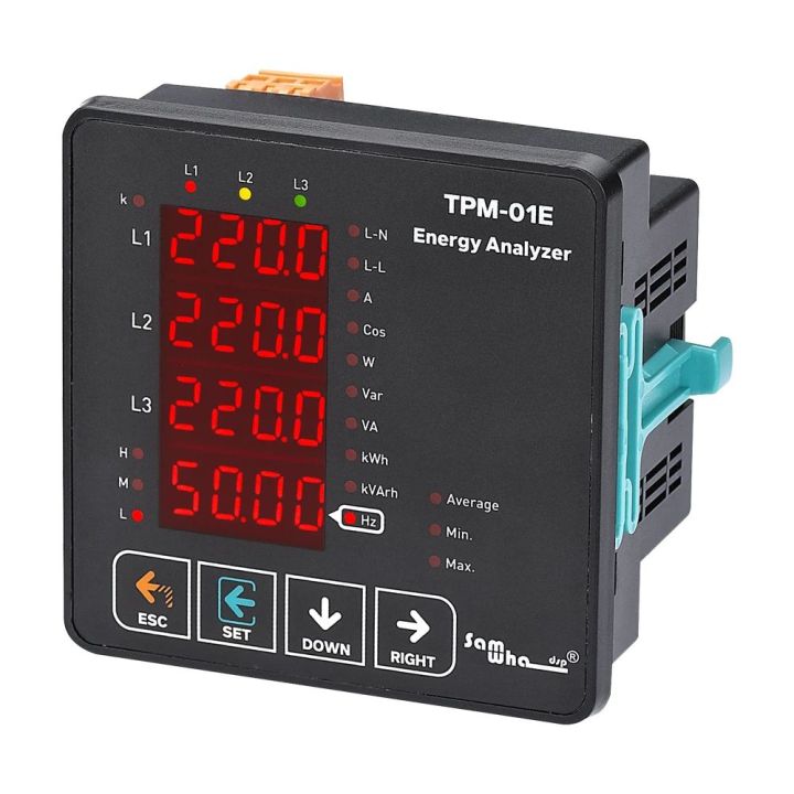 New tools Samwha-Dsp TPM-01E Energy Analyzer Multimeter 3P&4W | Lazada ...
