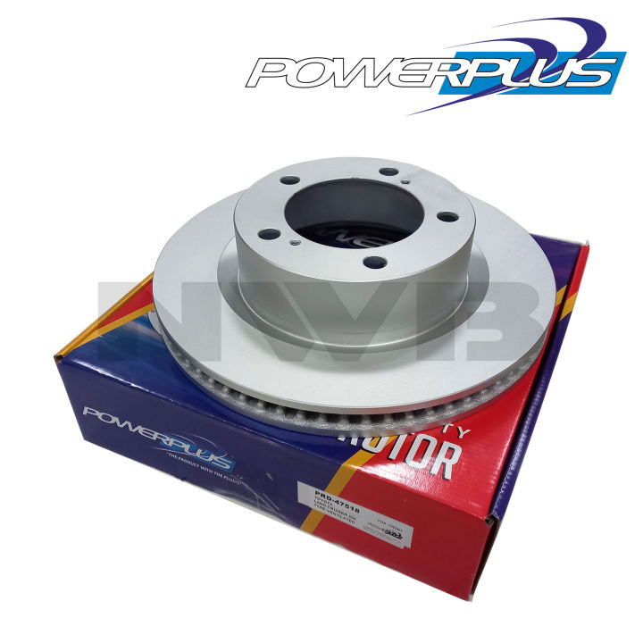 Powerplus Brake Disc Rotor Front for Toyota Land Cruiser 200, Lexus ...