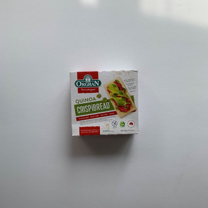 [ORGRAN] Quinoa Crispibread - 125g | Lazada