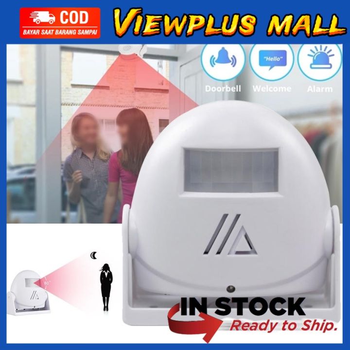 Bel Sensor Rumah Gerak Untuk Toko dan Farmasi Bel Pintu Sensor Gerak ...