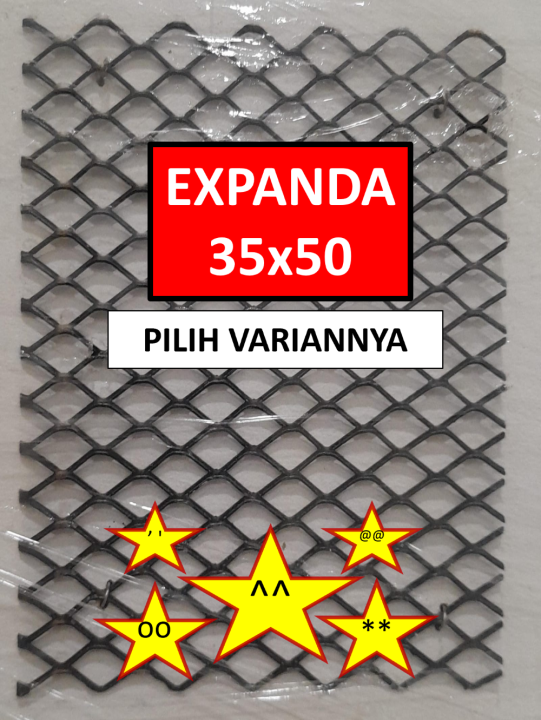 Plat Expanded Mesh - 35x50 cm - Plat Expanda - Expanded Mesh ...