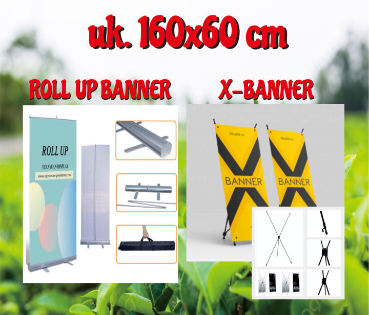 SPANDUK - X BANNER - ROLL UP BANNER TANPA PENYANGGA | Lazada Indonesia