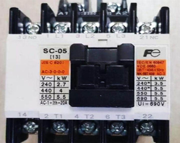 FUJI SC-05 Magnetic Contactor Coil 220V 1NO 1NC | Lazada.co.th