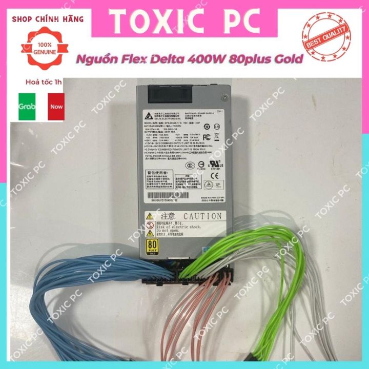Nguồn ITX Flex Delta 1U MOD YTC 400W 80+ Gold - Full Modular Dây Rời ...