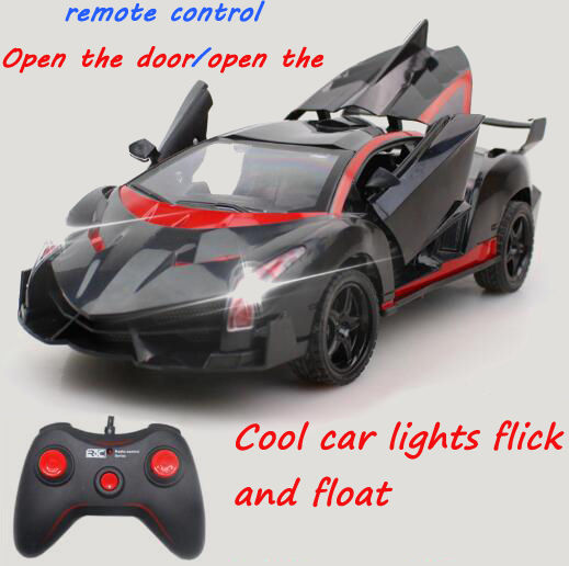 RC Lamborghini Poison 1:18 LED light one-button door opener ...
