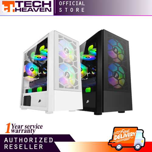 1STPLAYER FIREBASE X4-M MID-TOWER GAMING CASE W/ MESH-FRONT/TG-SIDE/ M ...