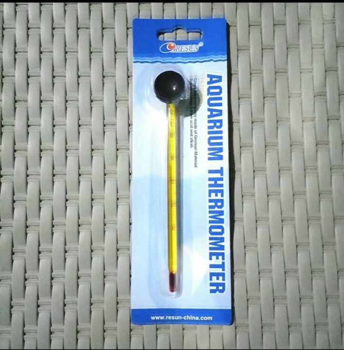 Thermometer Air Aquarium / alat ukur suhu air / akuarium - kolam ...