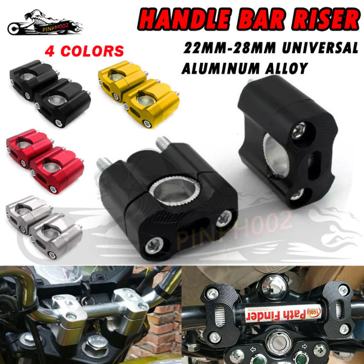 Pinph 22mm/28mm Motorcycle Handle Bar Riser Handlebar Lifter Extension ...