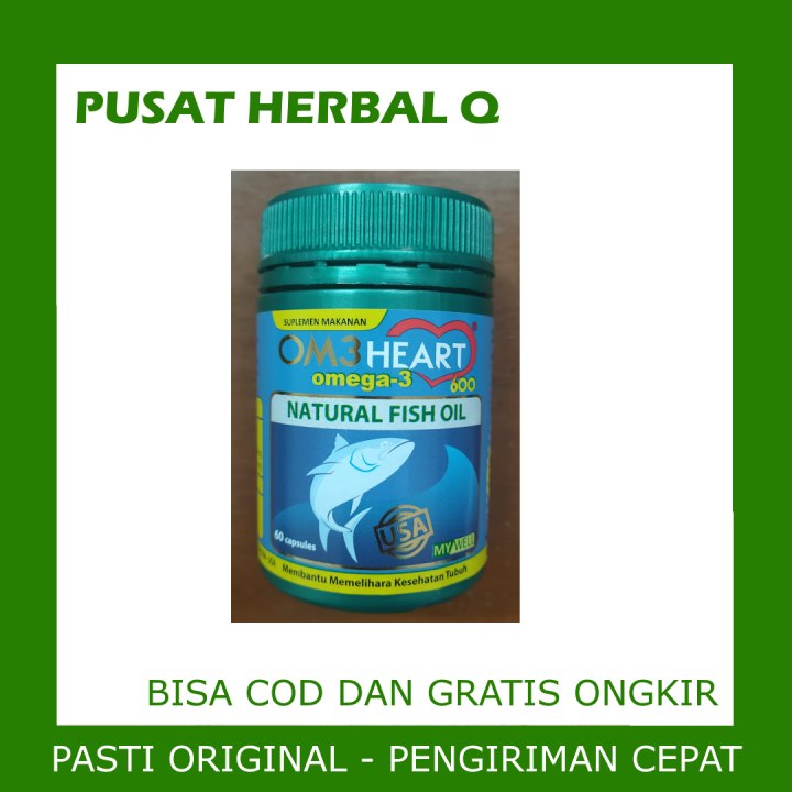 OM3 HEART OMEGA 3 BOTOL 60 KAPSUL MYWELL | Lazada Indonesia