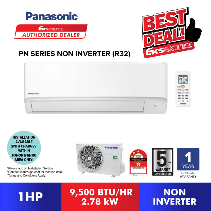 Panasonic Standard Non-Inverter R32 Aircond PN9WKH / PN12WKH / PN18XKH ...
