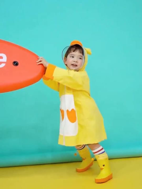 Kocotree Cartoon Unicorn Waterproof Raincoat For Children Baby Rain Coat Boys Girls Primary ...