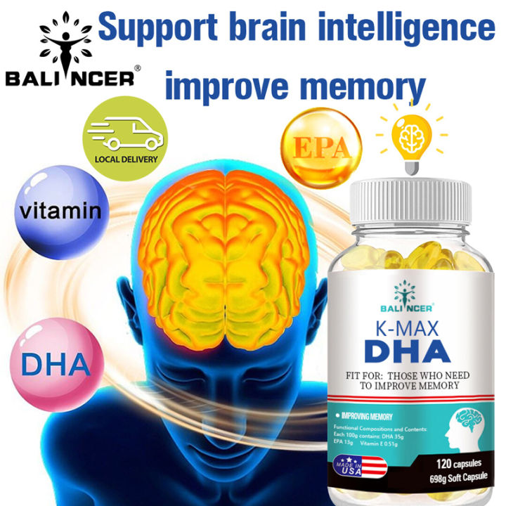 DHA capsules support brain health and cognitive function, improving ...