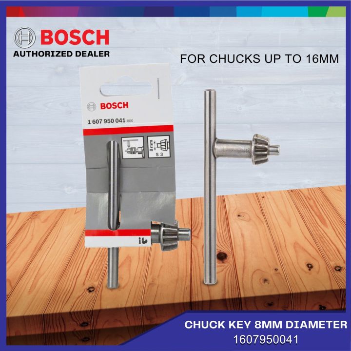 Bosch Chuck Key 8mm Diameter For Chucks Up To 16mm 1607950041 Power ...