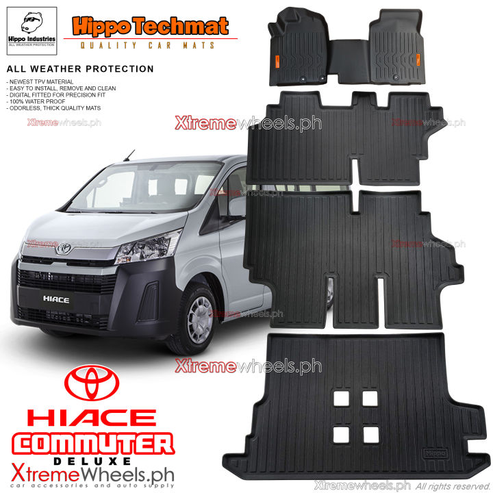 Toyota Hiace Commuter Deluxe 2019 to 2025 All Rows Hippo Deep Dish ...