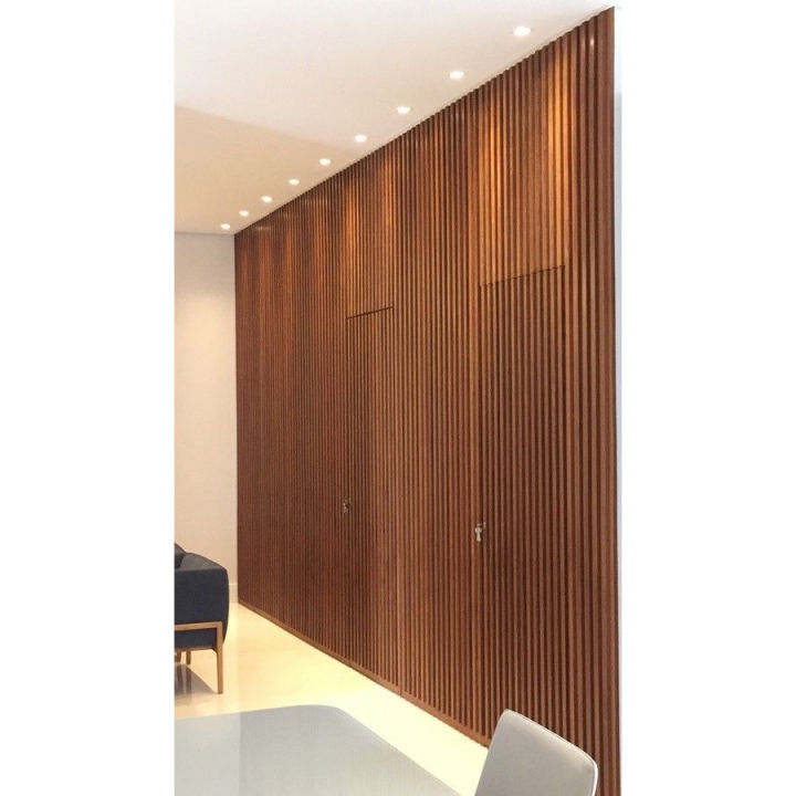 Wood Wall Panels Best Quality WPC Fluted Panels Fluted Wallpaper for ...