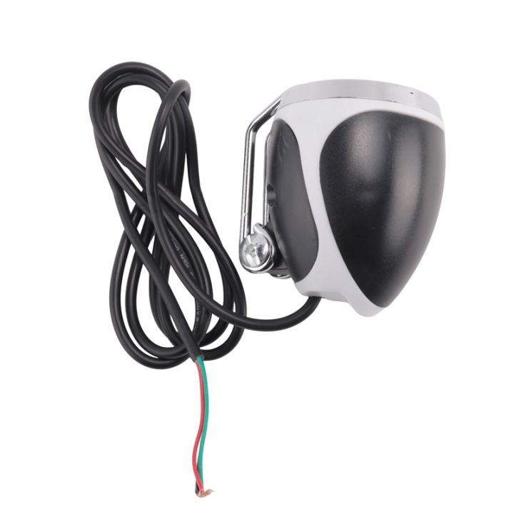 Ebike Light 24V36V48V LED Front Light with Horn Electric Bike Headlight ...