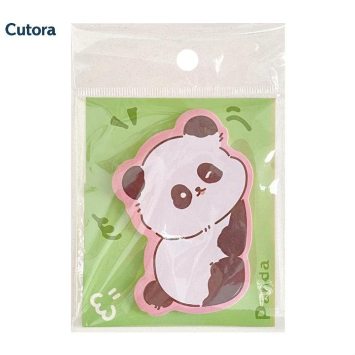 Cutora Cute Animal Sticky Notes Cute Cartoon Memo Pad Ins Kawaii ...