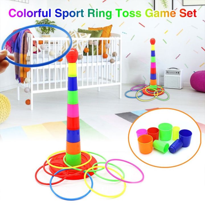 Circle Ring Throwing Toss Game Party Set Kids Children Hand Eye ...