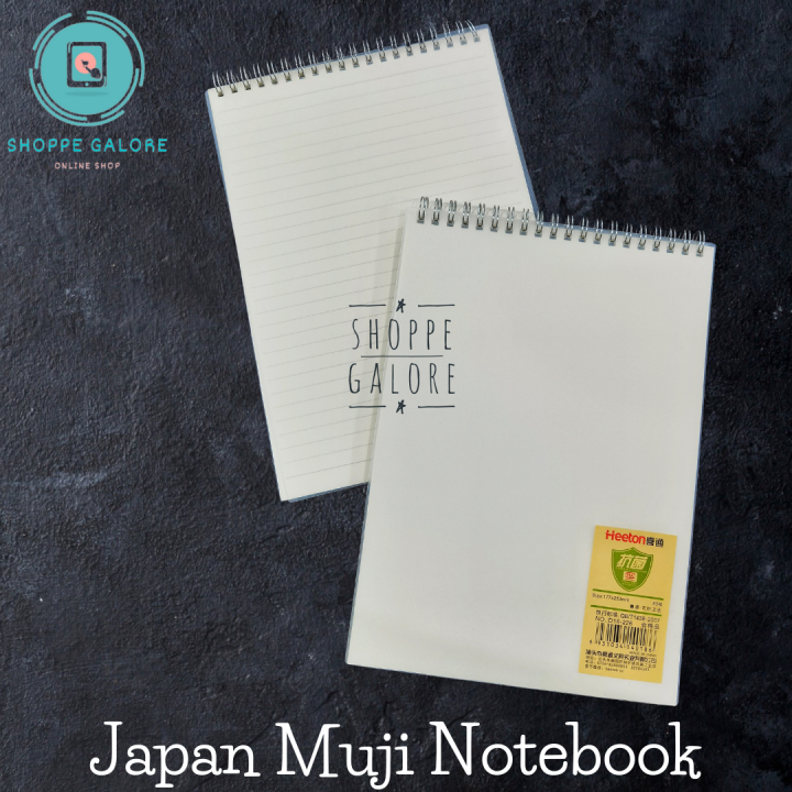 JAPAN MUJI MINIMALIST NOTEBOOK | Lazada PH