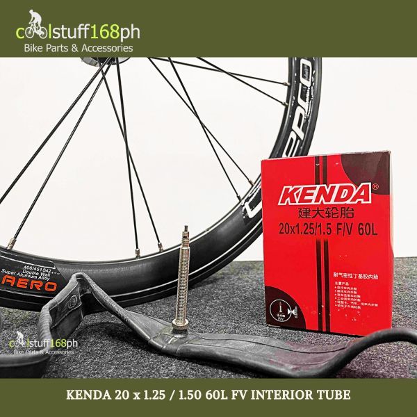 CS168ph KENDA 20" (406 & 451) Bicycle Interior Tubes PRESTA (FV) Inner ...
