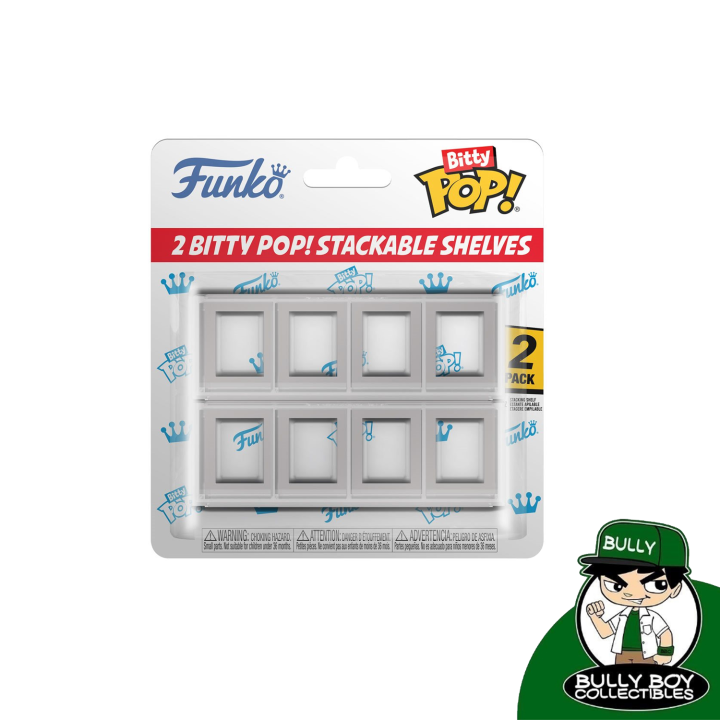 Funko Bitty POP! - Acrylic Display Shelf 2-Pack [Sold By Bully Boy ...