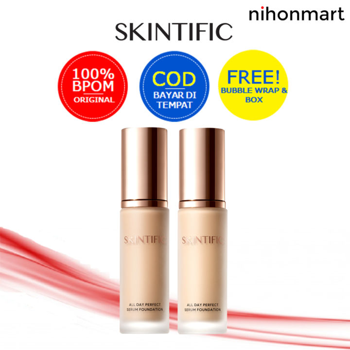 Skintific All Day Perfect Serum Foundation 25ml | Lazada Indonesia