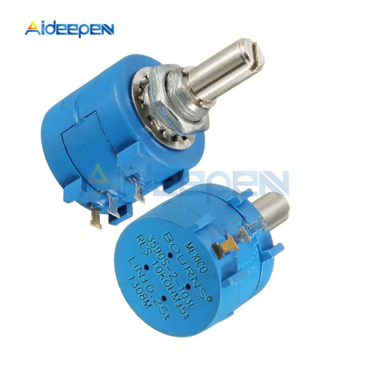 3590S-2-103L Chiết Áp Đa Chiều Chính Xác Ohm 3590S 10K Điện Trở Vòng ...