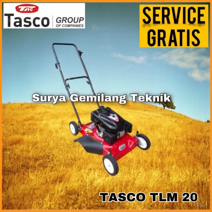 MESIN POTONG RUMPUT MESIN RUMPUT MODEL DORONG TASCO TLM 20 | Lazada ...