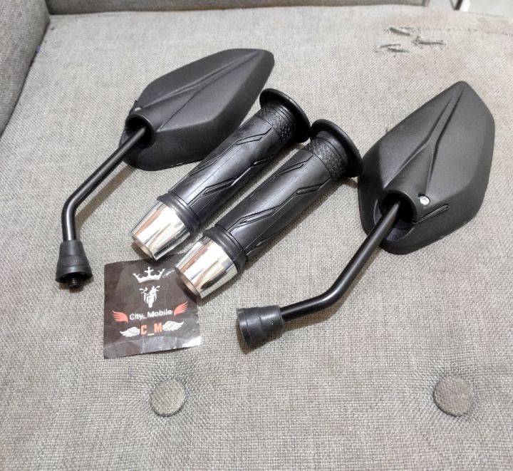 Spion Standar Bawaan Motor Yamaha Jupiter MX Mio Vega Vixion plus grip ...