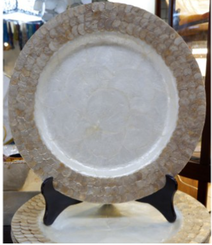 CHARGER PLATE CAPIZ SHELL LAMINATED WITH CHIPS | Lazada PH