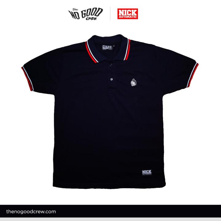 Nick Automatic Happy Kid Navy Blue Polo Shirt | Lazada PH