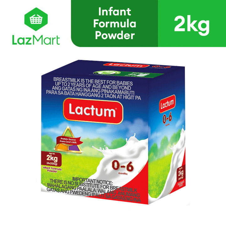 Lactum for 0-6 Months Old 2kg Infant Formula Powder | Lazada PH